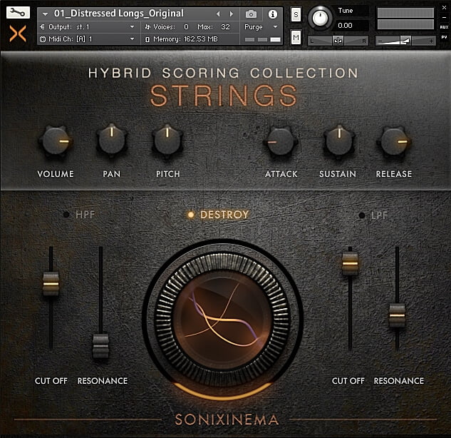 Sonixinema Hybrid Scoring Collection Strings 60 Off At Vst Buzz
