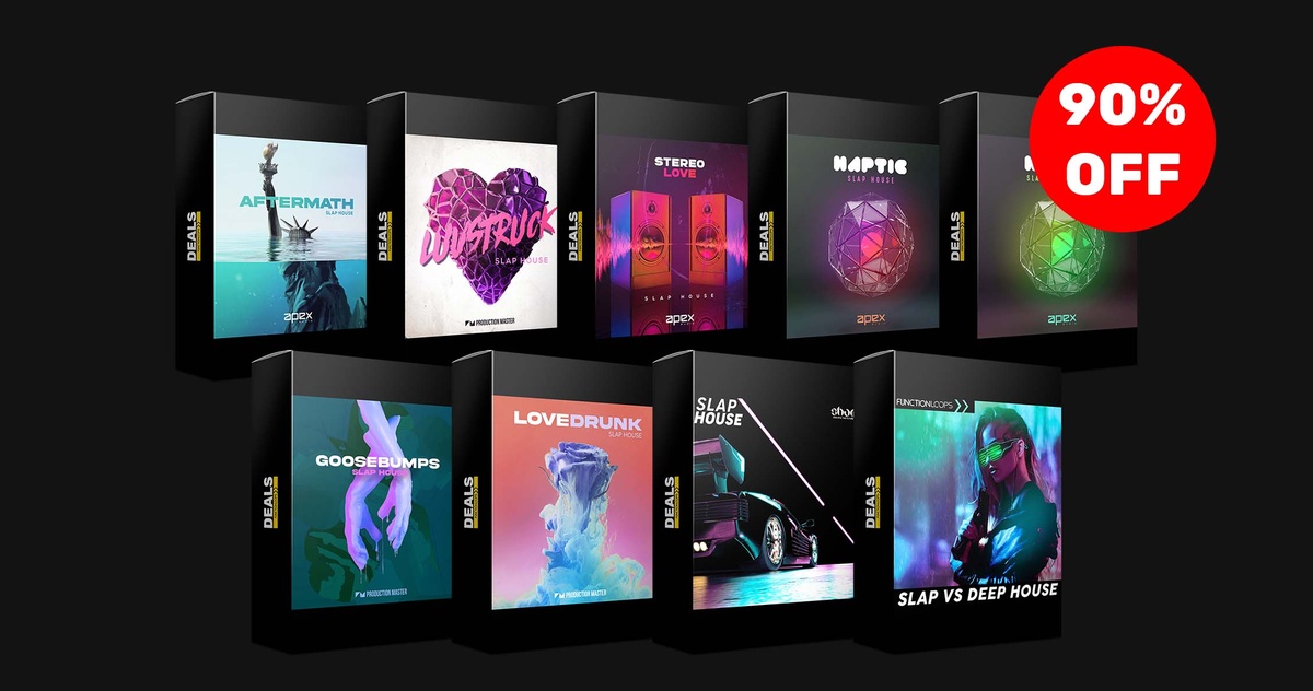 Save 90% on Slap House Essential Bundle by Function Loops Save 90% on Slap House Essential Bundle by Function Loops